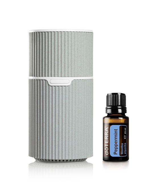 dōTERRA Pilot™ Diffuser & Pfefferminze (Peppermint) im Set